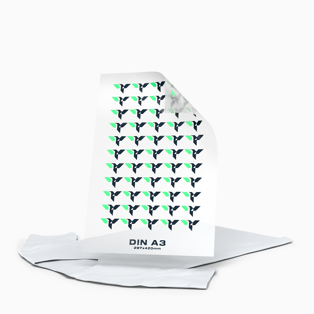 DTF Transfer to DIN A3 297 x 420 mm | High print quality | Large format