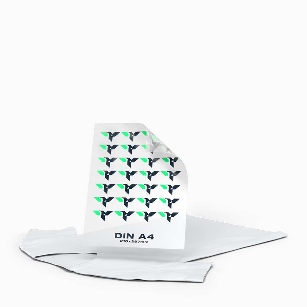 DTF Transfer auf DIN A4 210 x 297 mm | Perfekte Drucklösung | Kleines Format